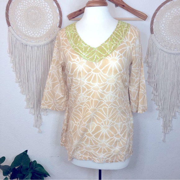 Calypso St. Barth | Tops | Calypso St Barth For Target Beaded Detail ...